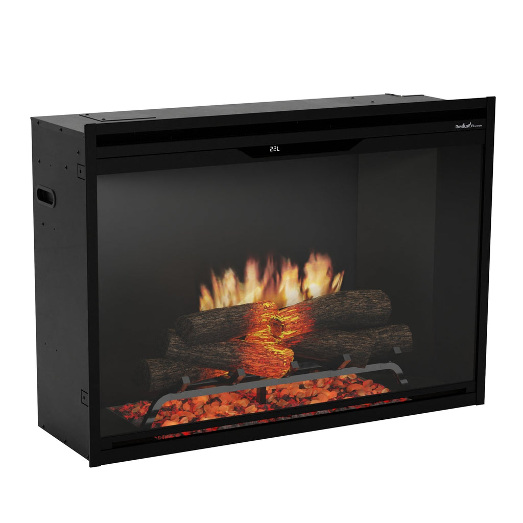 Dimplex Revillusion 36" Built-in Firebox - Black – The Electric ...
