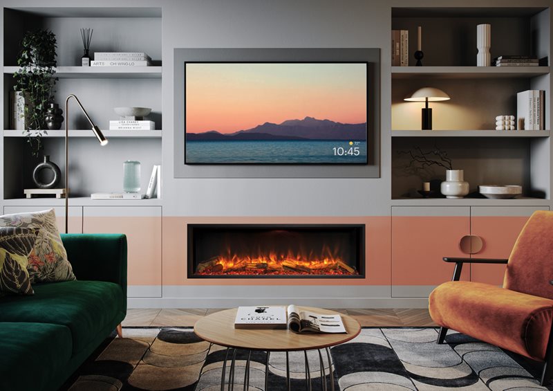 Regency Skope 53" 3-Sided Built-in Electric Fireplace - E135 – The ...